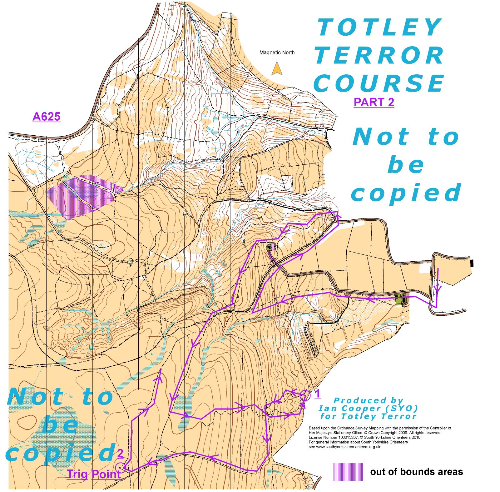 Totley AC / Totley Terror Maps